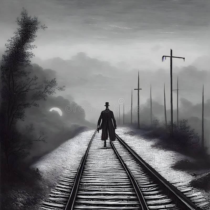 Image of Activity or Environment Scene at Haunted Train Tracks by the ...