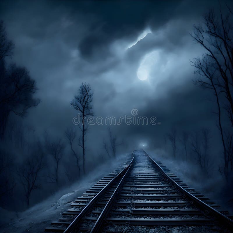 Image of Activity or Environment Scene at Haunted Train Tracks by the ...