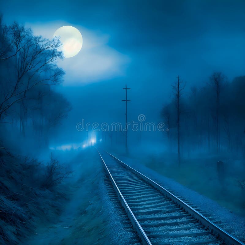 Image of Activity or Environment Scene at Haunted Train Tracks by the ...