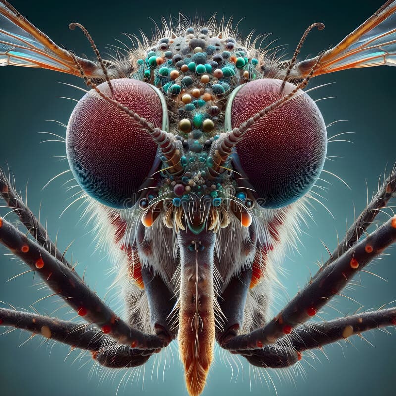 Dengue Mosquito Image Illustration Zoom Stock Illustration ...