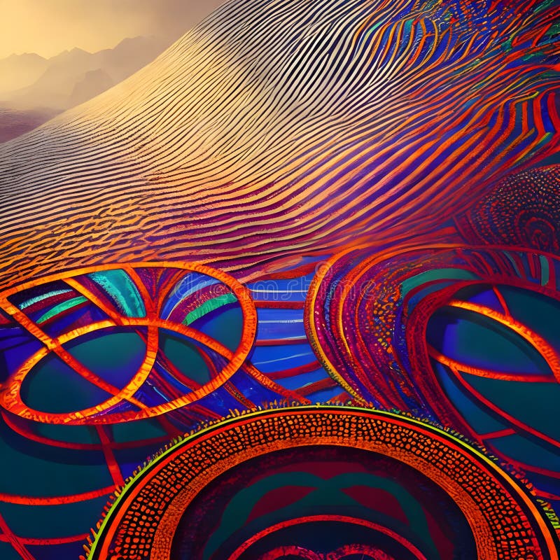 He Colorful Kaleidoscope Manipulation Pattern Based on Spinning ...