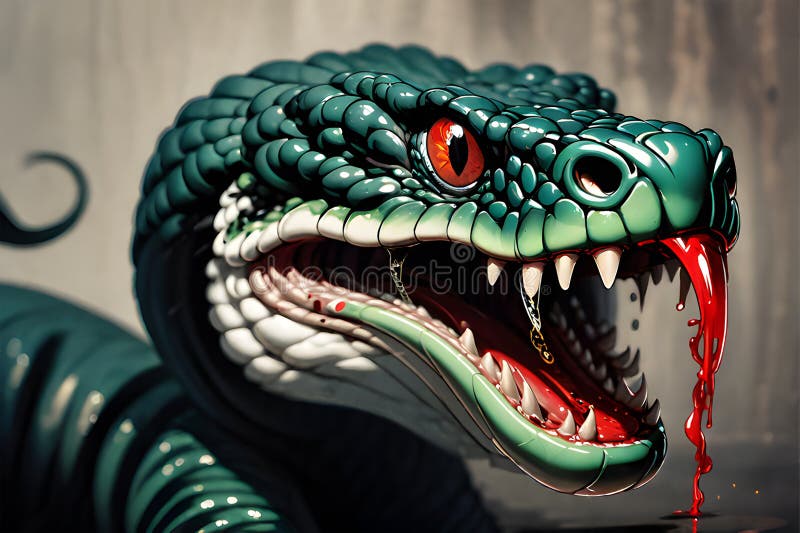 Spitting Venom Stock Illustrations – 191 Spitting Venom Stock ...