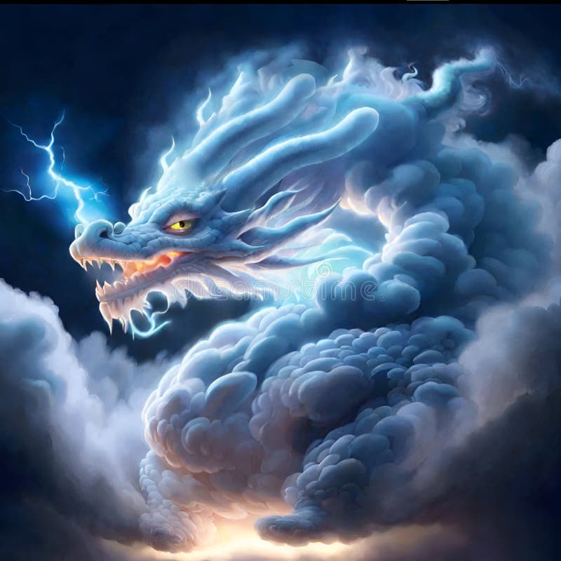 Cloud Dragon Stock Illustrations – 9,343 Cloud Dragon Stock ...