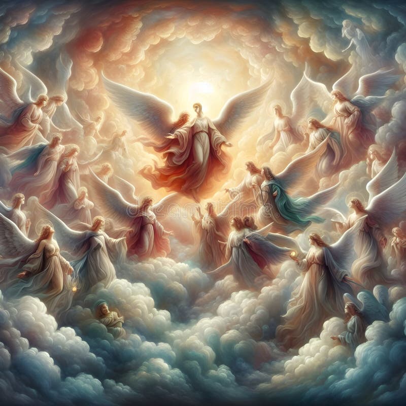 Image of the Gathering of Angels at Different Places in Amanda Clark ...