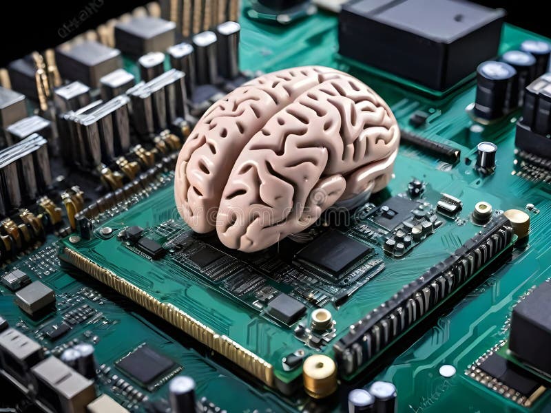 Image of the Human Brain As the Printed Circuit As Motherboard ... Image of the Human Brain As the Printed Circuit As Motherboard ...