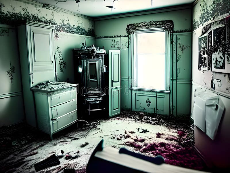 An Infrared-modded Camera Captures Interior of the Abandoned Overgrown ...