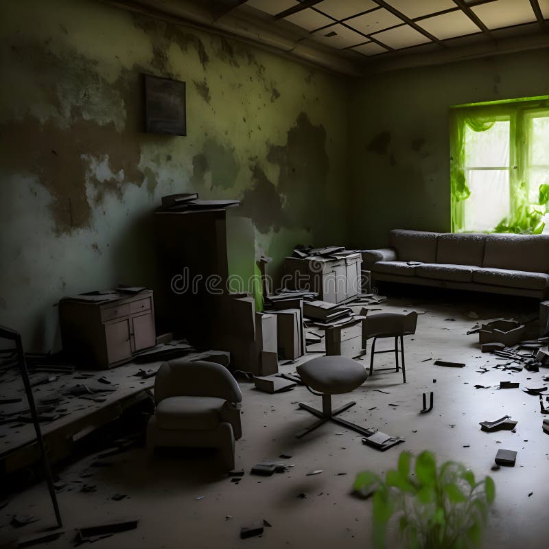 An Infrared-modded Camera Captures Interior of the Abandoned Overgrown ...