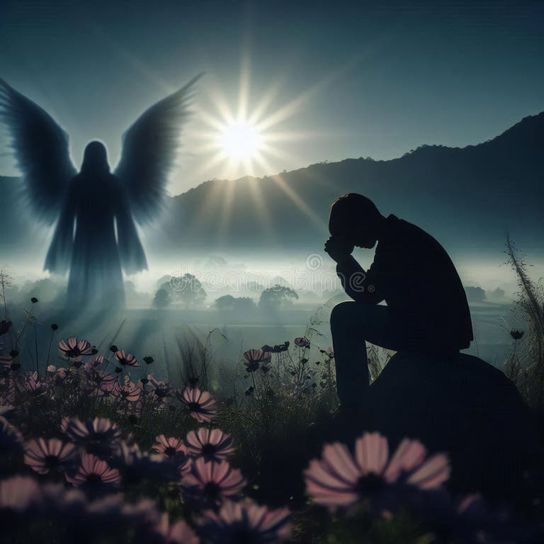 Shadowy Angel Stock Illustrations – 52 Shadowy Angel Stock ...