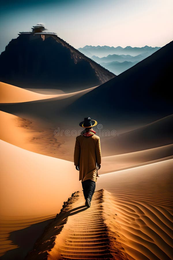 Distance Far Walking Stock Illustrations – 162 Distance Far Walking ...