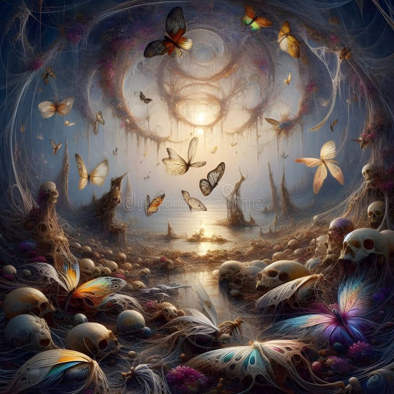 Image of the Symphony of Death in a Fleeting Reminder of Life S Fragile ...