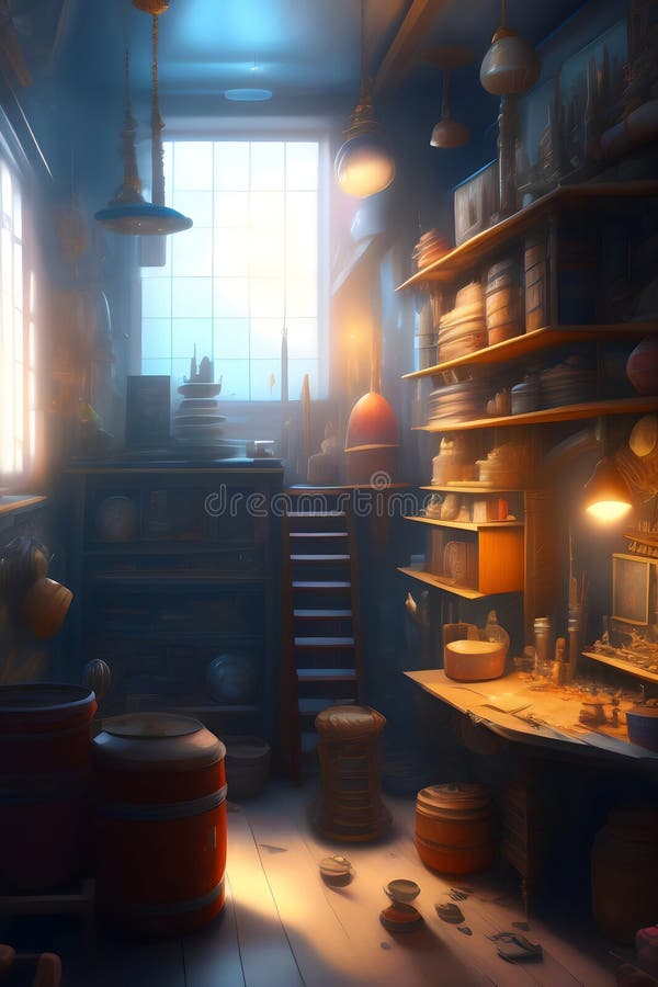 Messy Workshop Stock Illustrations – 470 Messy Workshop Stock ...