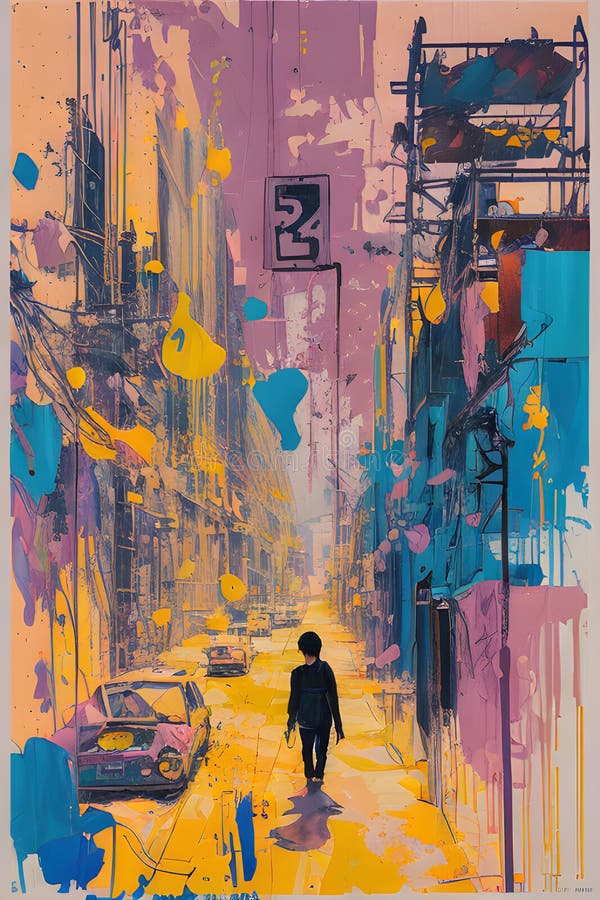 Image of the Multicolored Gigantic Scale Buildings Pile and Stack Up ...