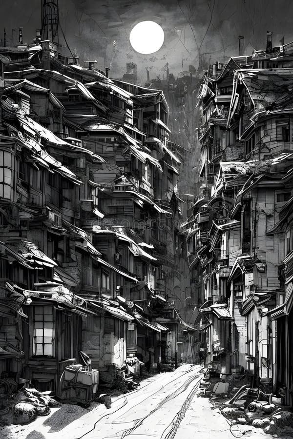 Image of the Multicolored Gigantic Scale Buildings Pile and Stack Up ...