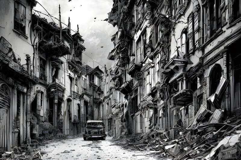 Run Down City Stock Illustrations – 262 Run Down City Stock ...