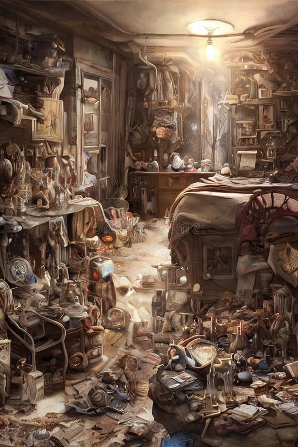 Image of Various Messiest Bedroom Fully Filled with All Kind of ...