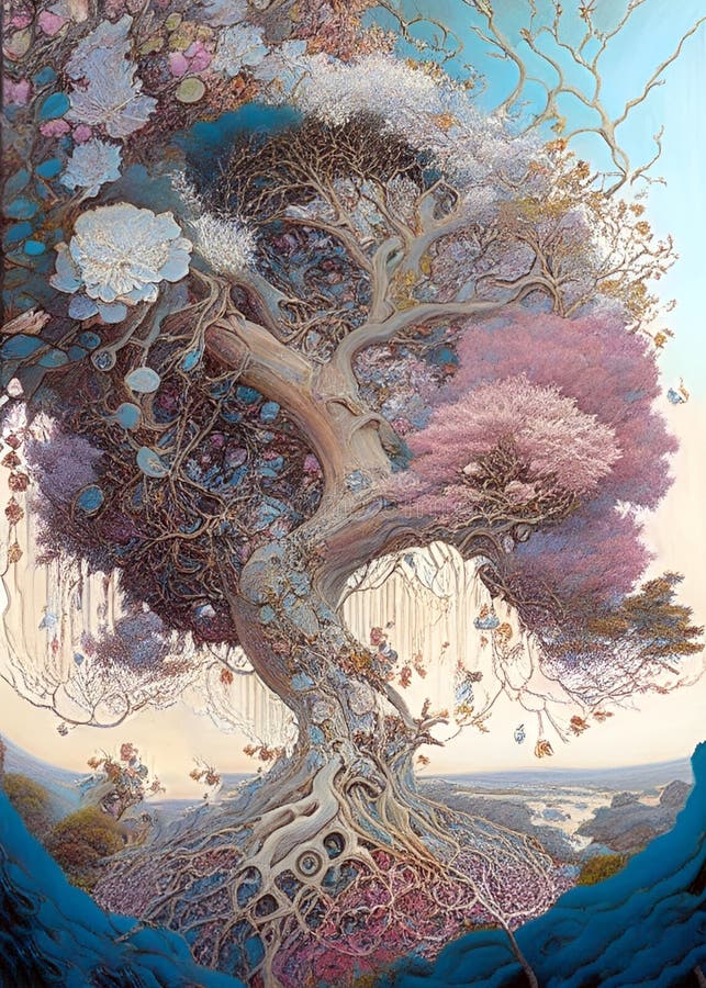 Imagery Pictures of the Tree of Life that Represents the Human Bond and ...