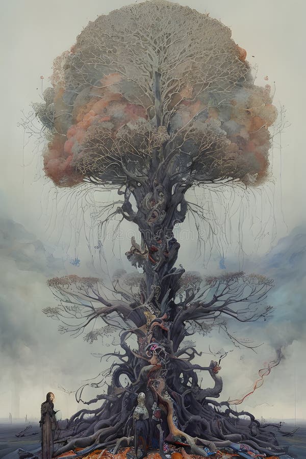 Imagery Pictures of the Tree of Life that Represents the Human Bond and ...