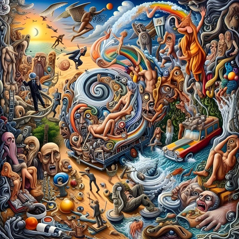View of Absurdity in Art Present a Distorted and Conflicting Perceive ...