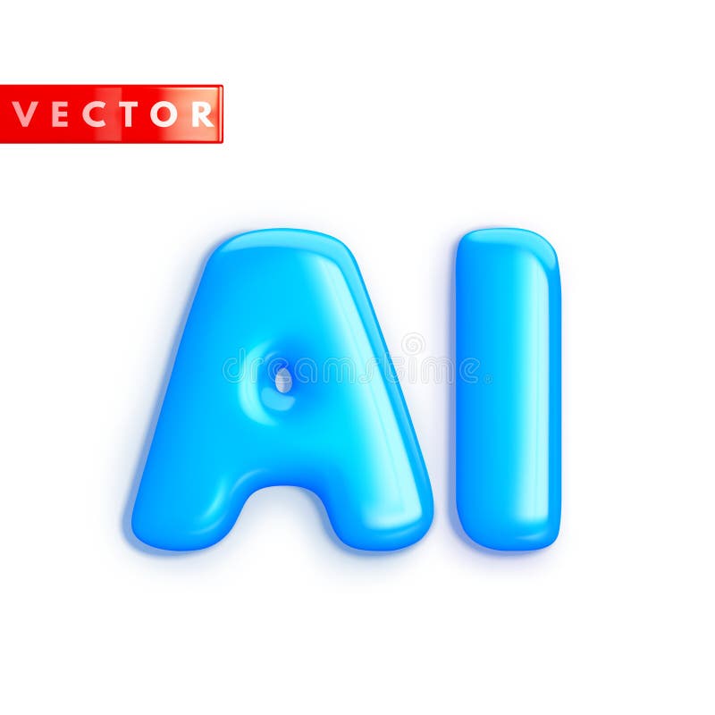 3d Artificial Intelligence Letters Stock Illustrations – 845 3d ...