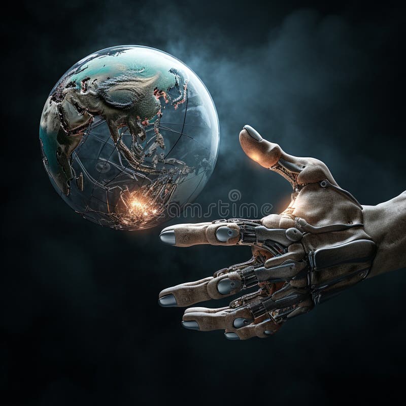 Artificial Intelligence Grab the World. Generative AI Stock ...