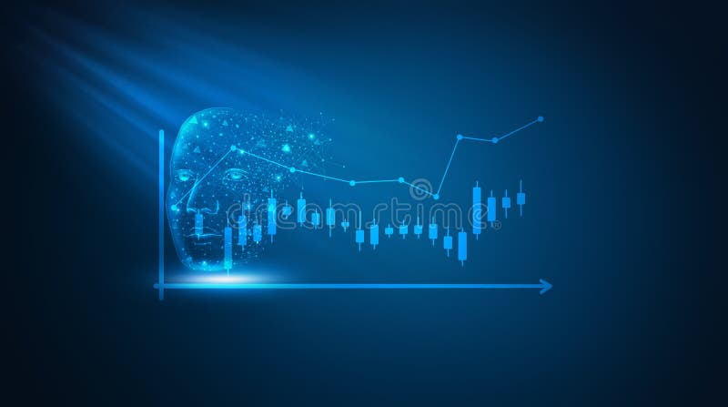 Artificial Intelligence and Growth Chart Stock Illustration ... Artificial Intelligence and Growth Chart Stock Illustration ...
