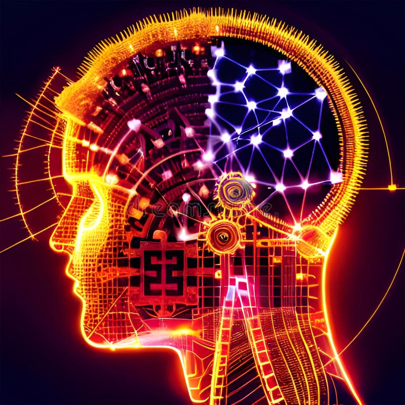 Artificial Intelligence Ai Generated Stock Illustrations – 201,964 ...