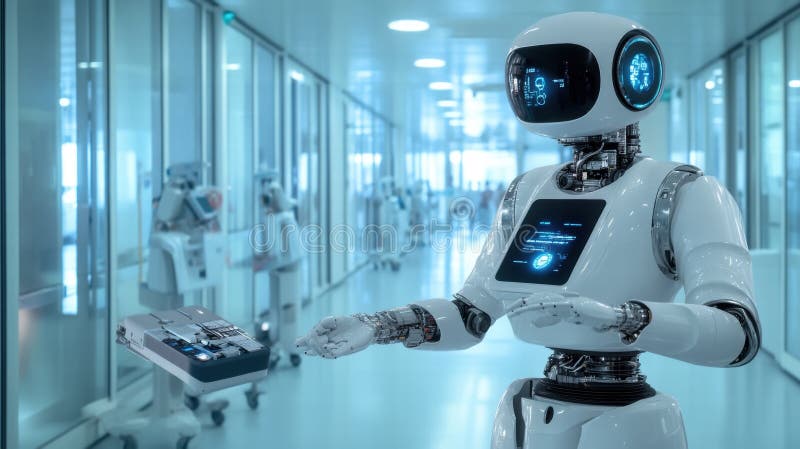 Artificial Intelligence in Healthcare Analyzing Human Body Scan Stock ...