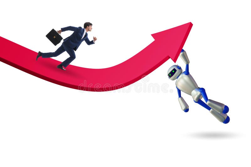 Artificial Intelligence Helping Support Economic Growth Stock Photo ... Artificial Intelligence Helping Support Economic Growth Stock Photo ...