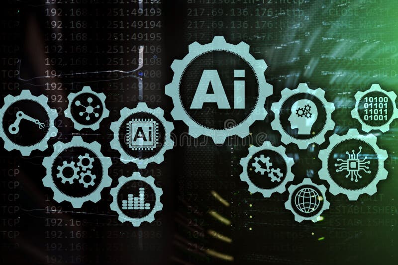 Artificial Intelligence Hi-tech Business Technologies Concept ... Artificial Intelligence Hi-tech Business Technologies Concept ...