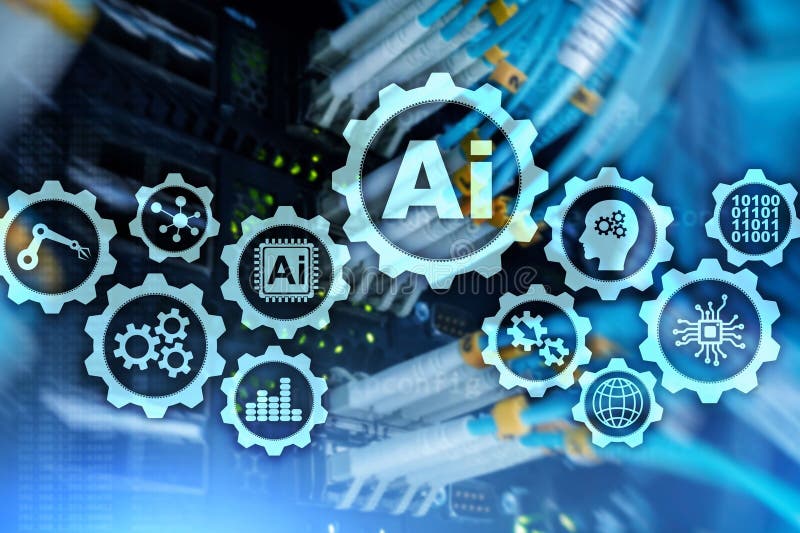 Artificial Intelligence Hi-tech Business Technologies Concept ...