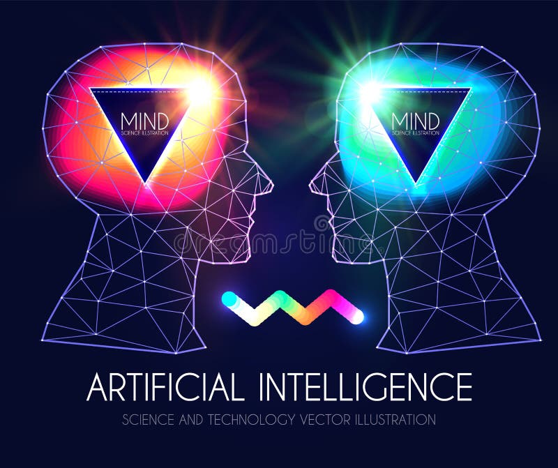 Artificial Intelligence. Human Consciousness. Mind Process. Human Vs ...