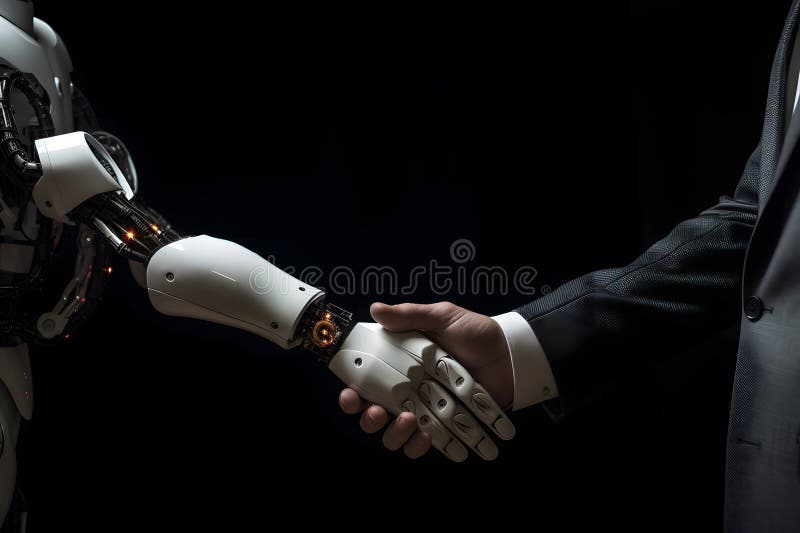 Artificial Intelligence and Human Development Concept, Generative AI ...