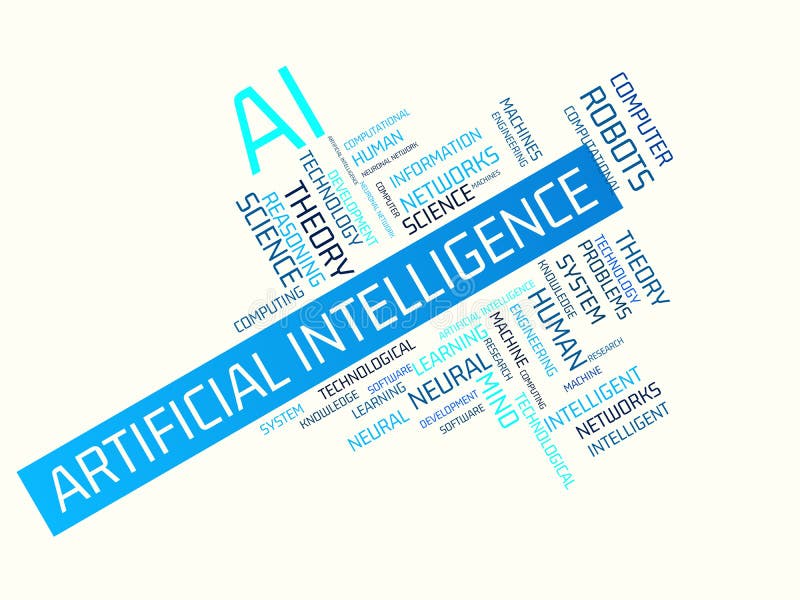ARTIFICIAL INTELLIGENCE - Image with Words Associated with the Topic ...