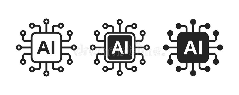 Ai Cpu Icon Collection Stock Illustrations – 324 Ai Cpu Icon Collection Stock Illustrations ...
