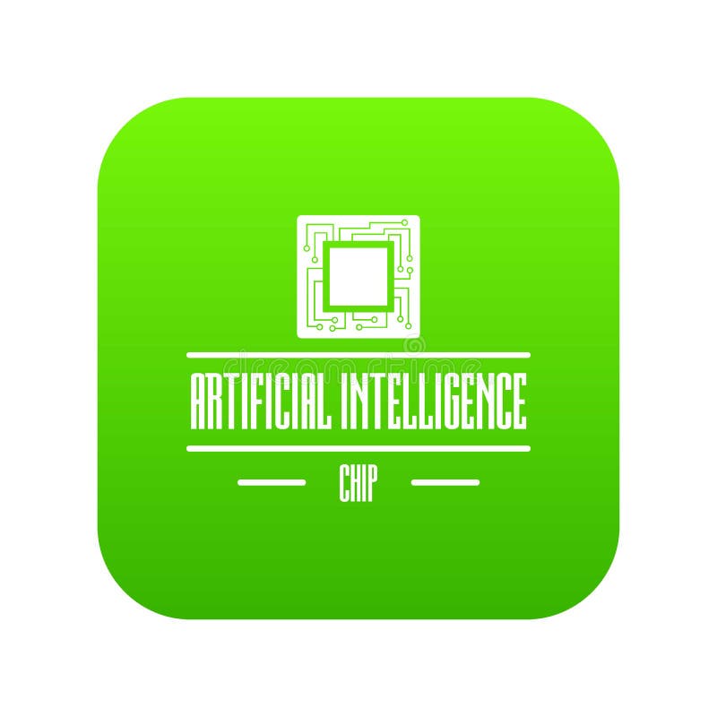 Artificial Intelligence Concept Icons 9 Set Stock Vector - Illustration ...