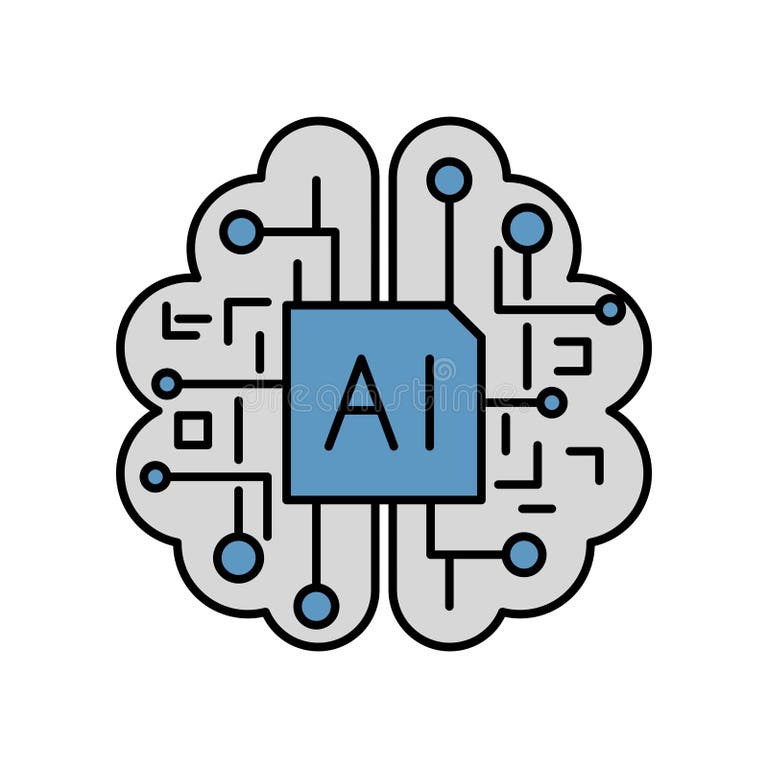 Brain Chip Ai Icon Stock Illustrations – 6,536 Brain Chip Ai Icon Stock ...