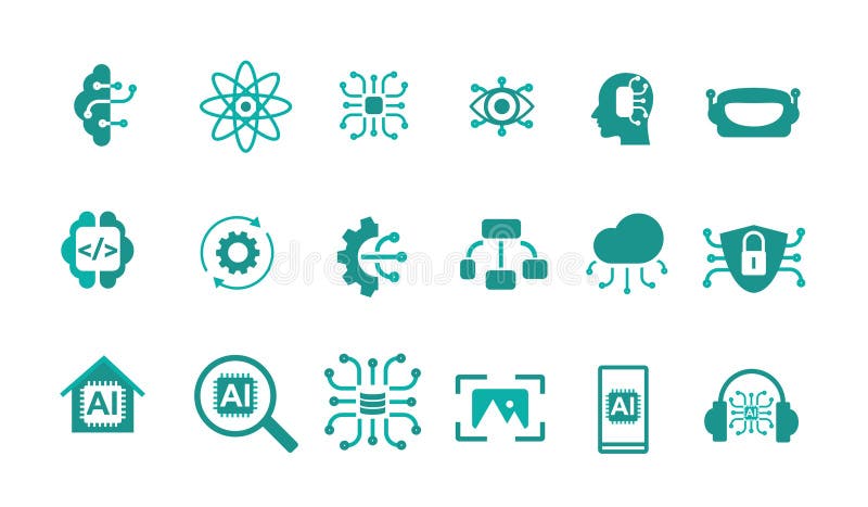 Machine Learning Ai Icons Stock Illustrations – 6,902 Machine Learning Ai Icons Stock ...