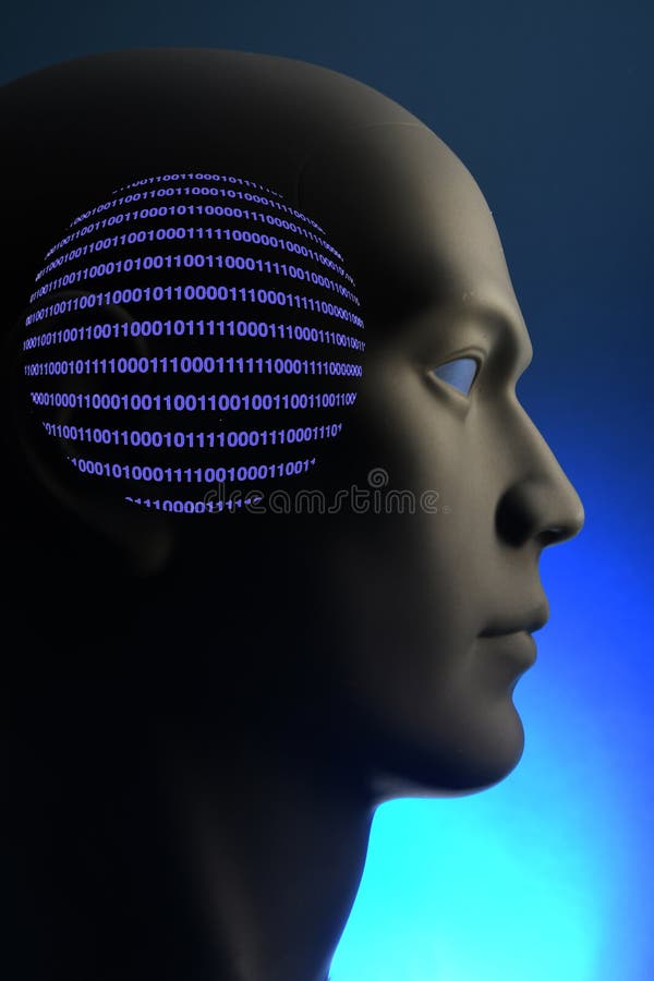 The Artificial Intelligence II Stock Photo - Image of technology ...