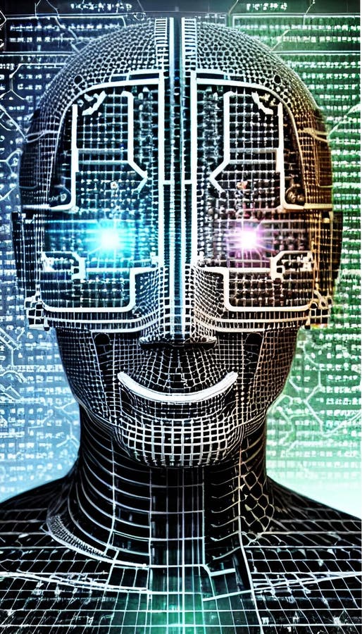 Artificial Intelligence Illustration Computer Algorithm Artwork ...