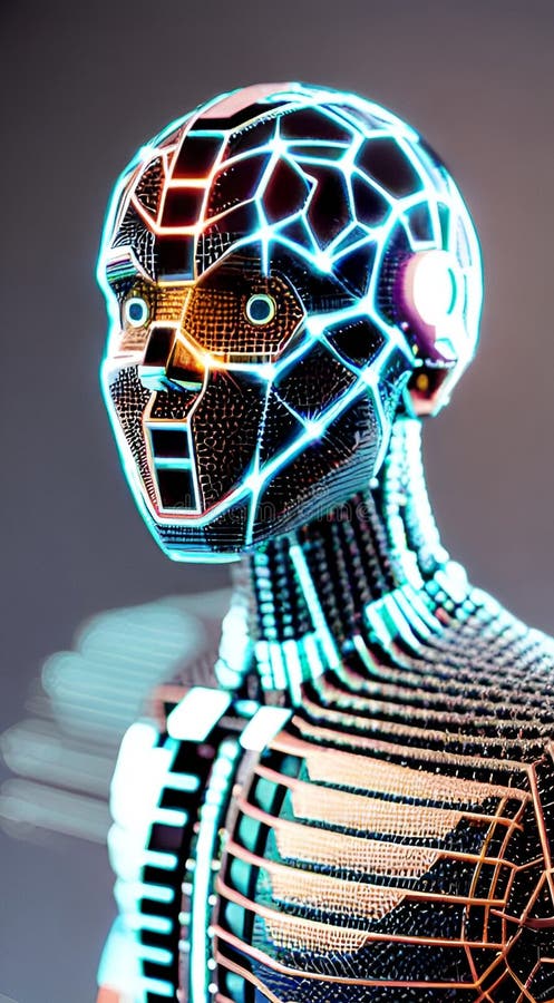 Artificial Intelligence Illustration Computer Algorithm Artwork ...