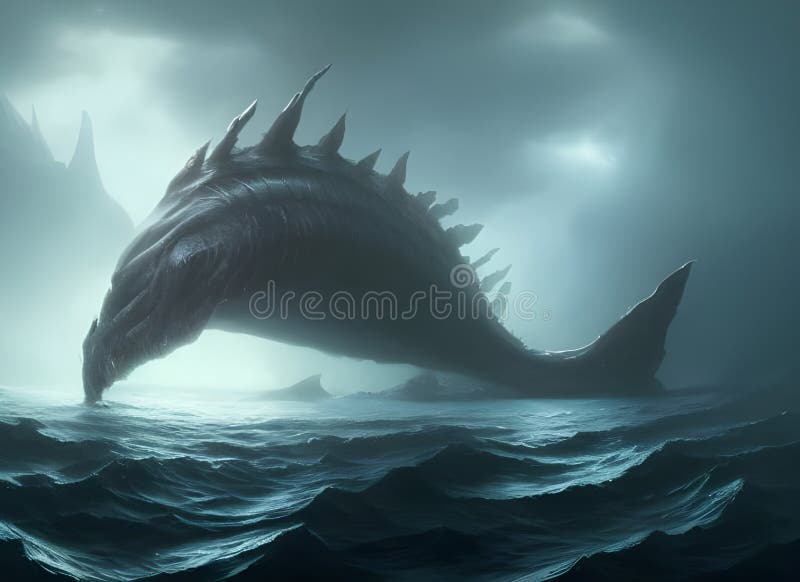 Giant fish stock illustration. Illustration of intelligence - 274540467