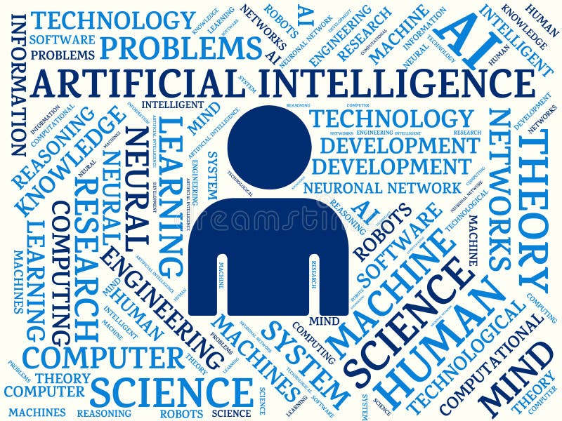 ARTIFICIAL INTELLIGENCE - Image with Words Associated with the Topic ...