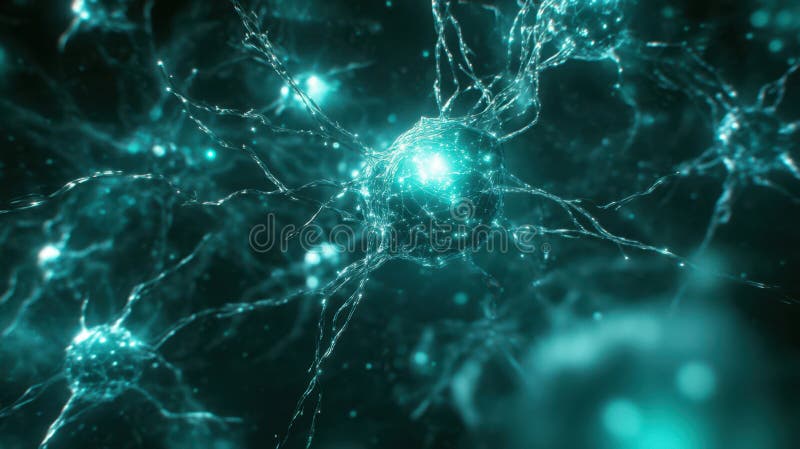 Artificial Intelligence Interface Visualized As a Glowing Neural ... Artificial Intelligence Interface Visualized As a Glowing Neural ...