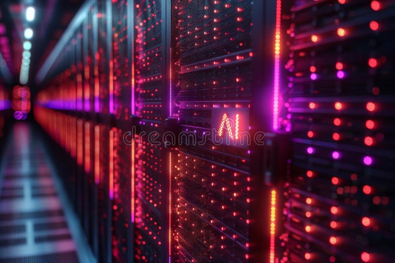 Artificial Intelligence Logo with Glowing Sphere Business Concept in it ...