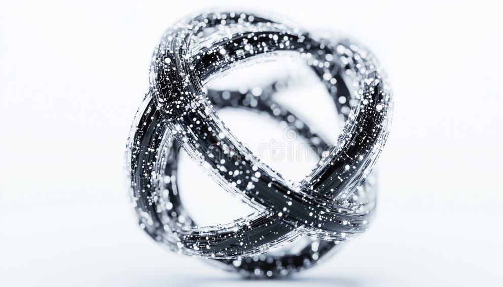 Artificial Intelligence Logo Plexus Effect Stock Photo - Image of ...