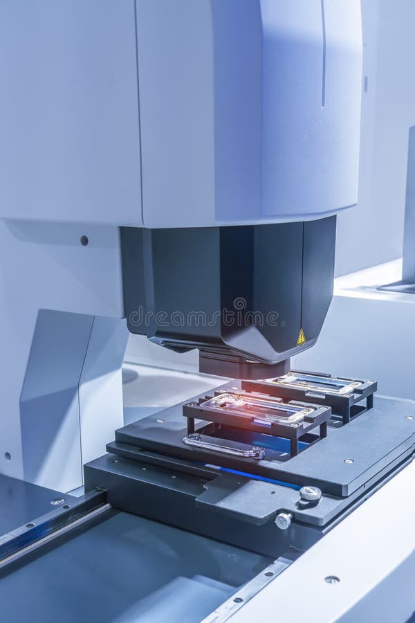 Artificial Intelligence Machine with Camera Sensor Working Stock Image ...