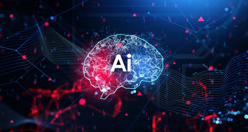 Artificial Intelligence and Machine Learning Interface Stock ...