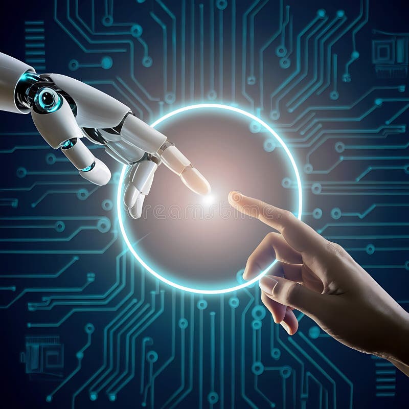 Artificial Intelligence, Machine Learning, Robotic and Human Touch on a Big Data Network Stock ...