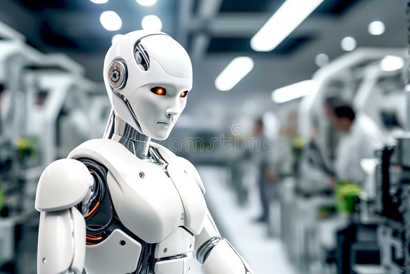 Artificial Intelligence Humanoid Cyber Robot Stock Photo - Image of ... Artificial Intelligence Humanoid Cyber Robot Stock Photo - Image of ...