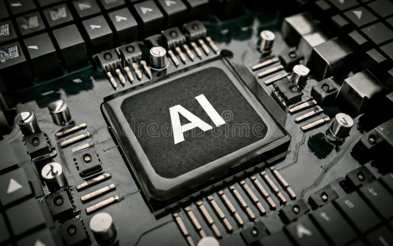 Micro Chip with Text Micro Chip with Text